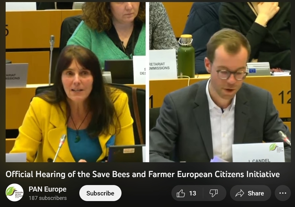 Official hearing in Brussels: highlights – Save bees and farmers